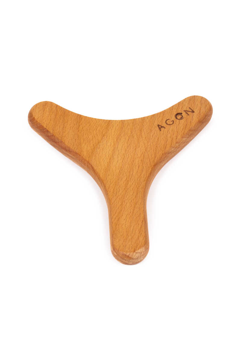 Y-Shaped Wooden Massage Tool – Deep Relaxation and Renewal